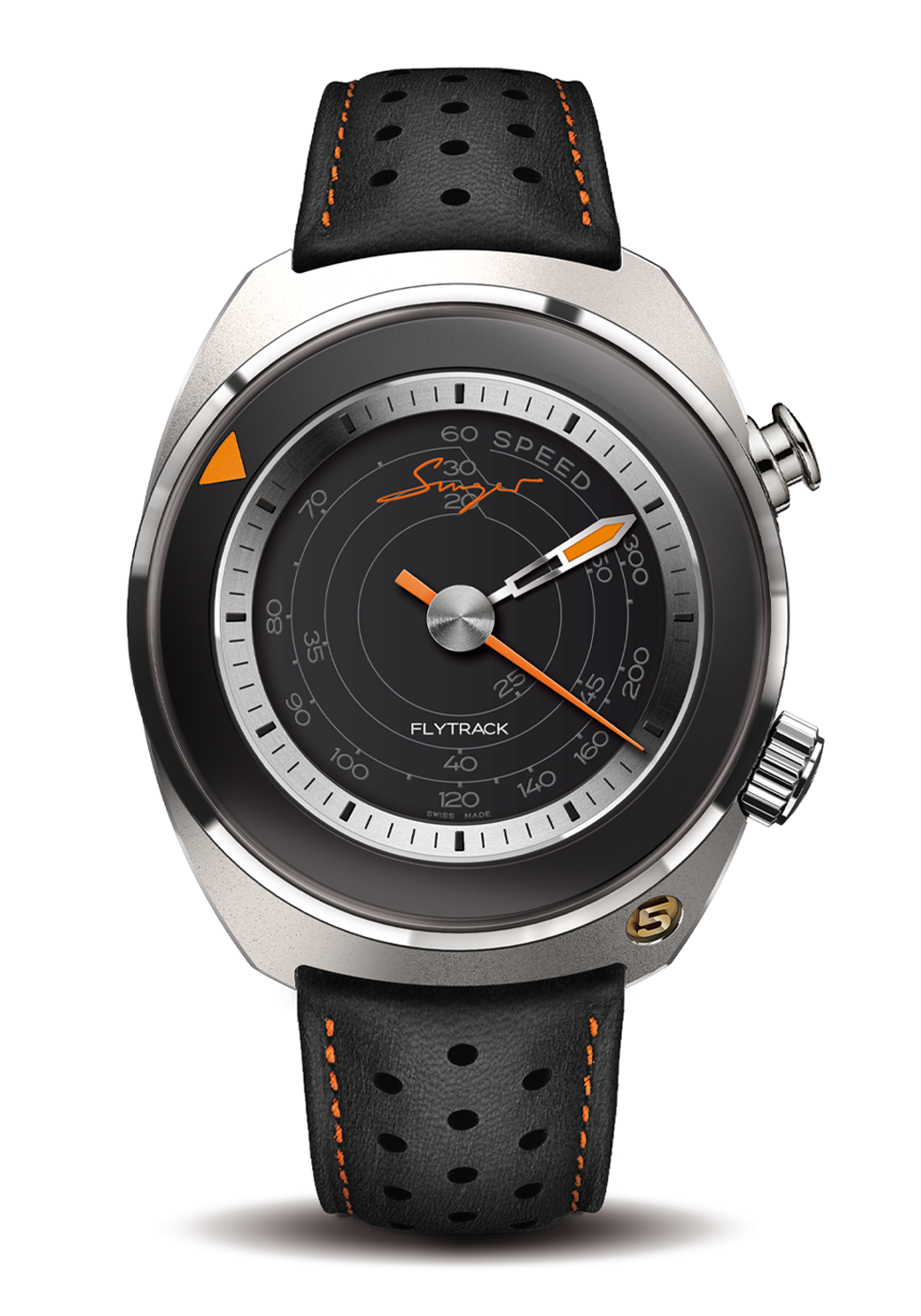 Singer Reimagined Flytrack Tachymeter Racing Watch SR101 — Oster